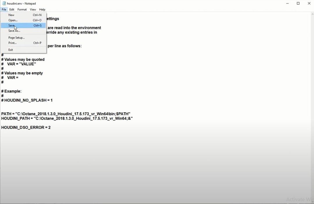 Houdini용 Octane Render 설치 - 3Drenderfarms