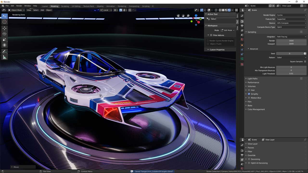 최고의 Blender 렌더 엔진 - 3Drenderfarms