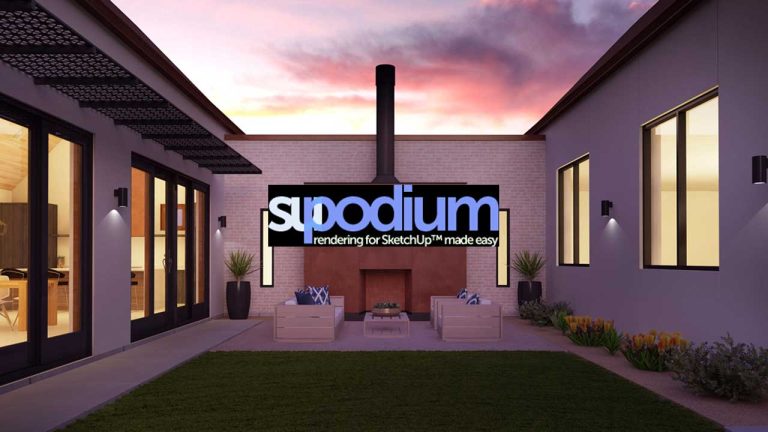 최고의 Sketchup 렌더 엔진 - 3Drenderfarms