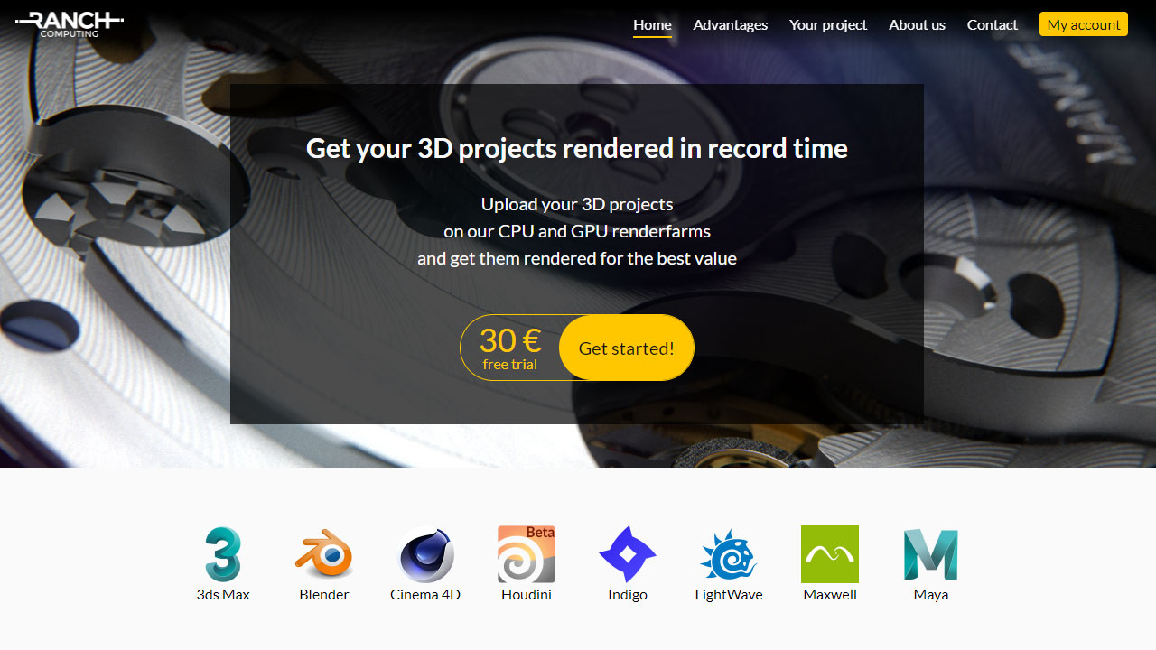 Octane Render Cinema 4D용 탑 렌더 팜 - 3Drenderfarms