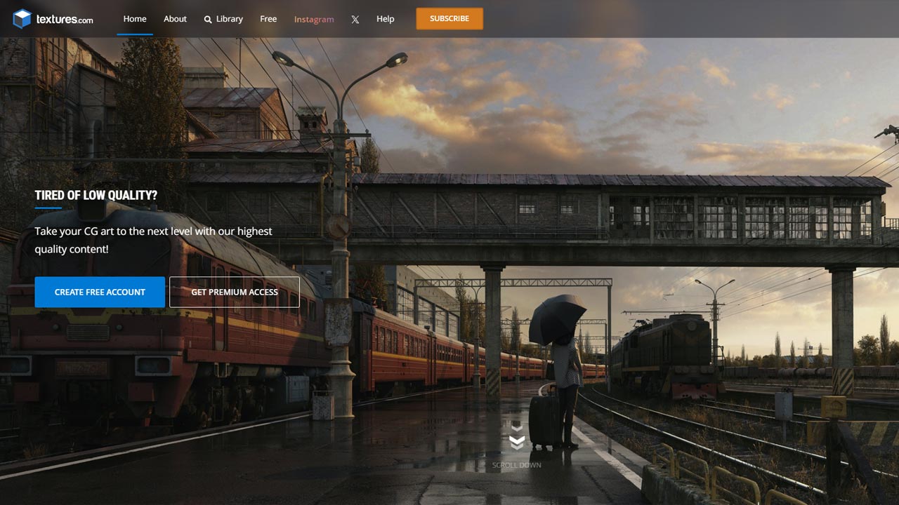 최고의 고품질 텍스처 사이트 6곳 - 3Drenderfarms