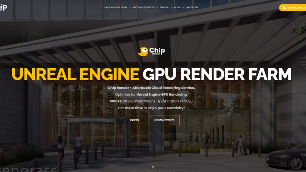 언리얼 엔진을 위한 최고의 GPU 렌더 팜 5가지 - 3Drenderfarms