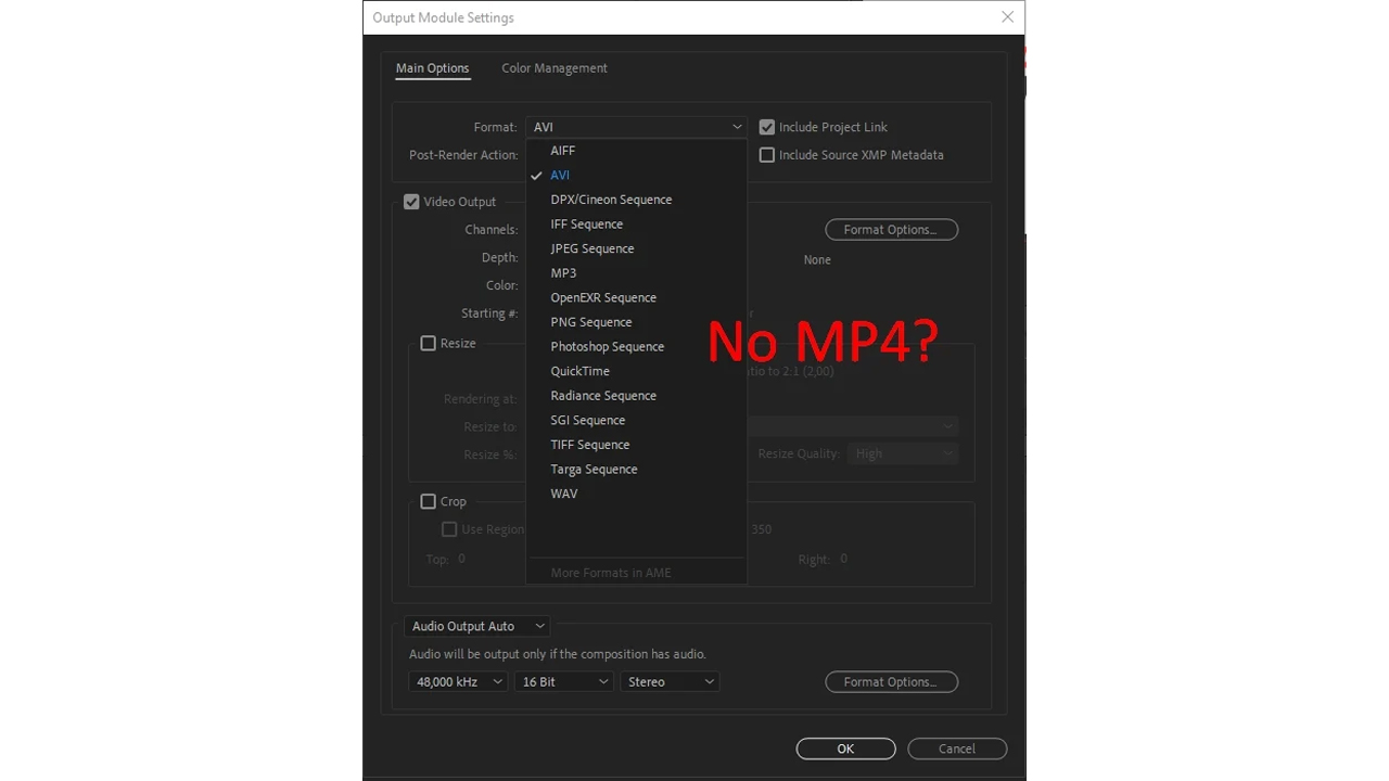 After Effects에서 MP4를 내보내는 4가지 방법 - 3Drenderfarms