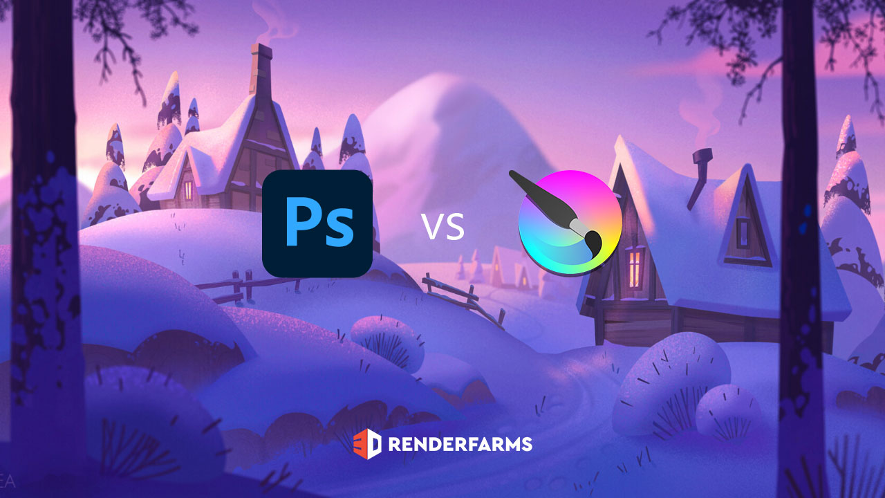 Photoshop vs Krita: 완벽한 비교 - 3Drenderfarms